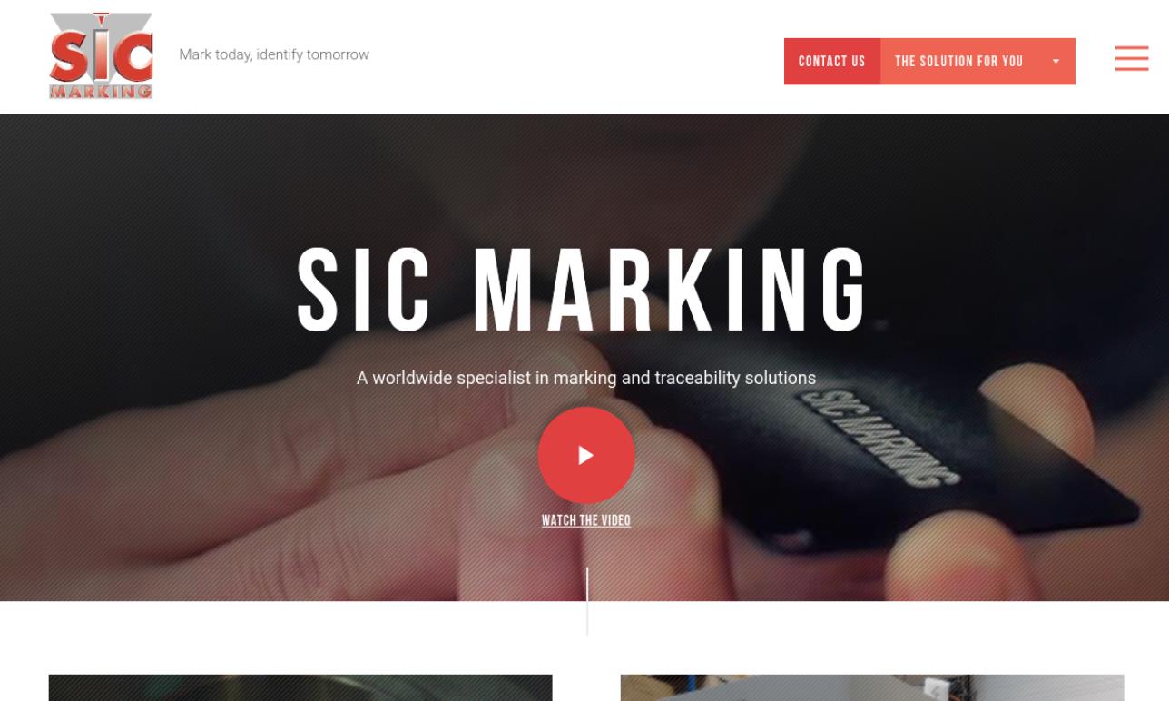SIC Marking | Marking Machinery Manufacturers