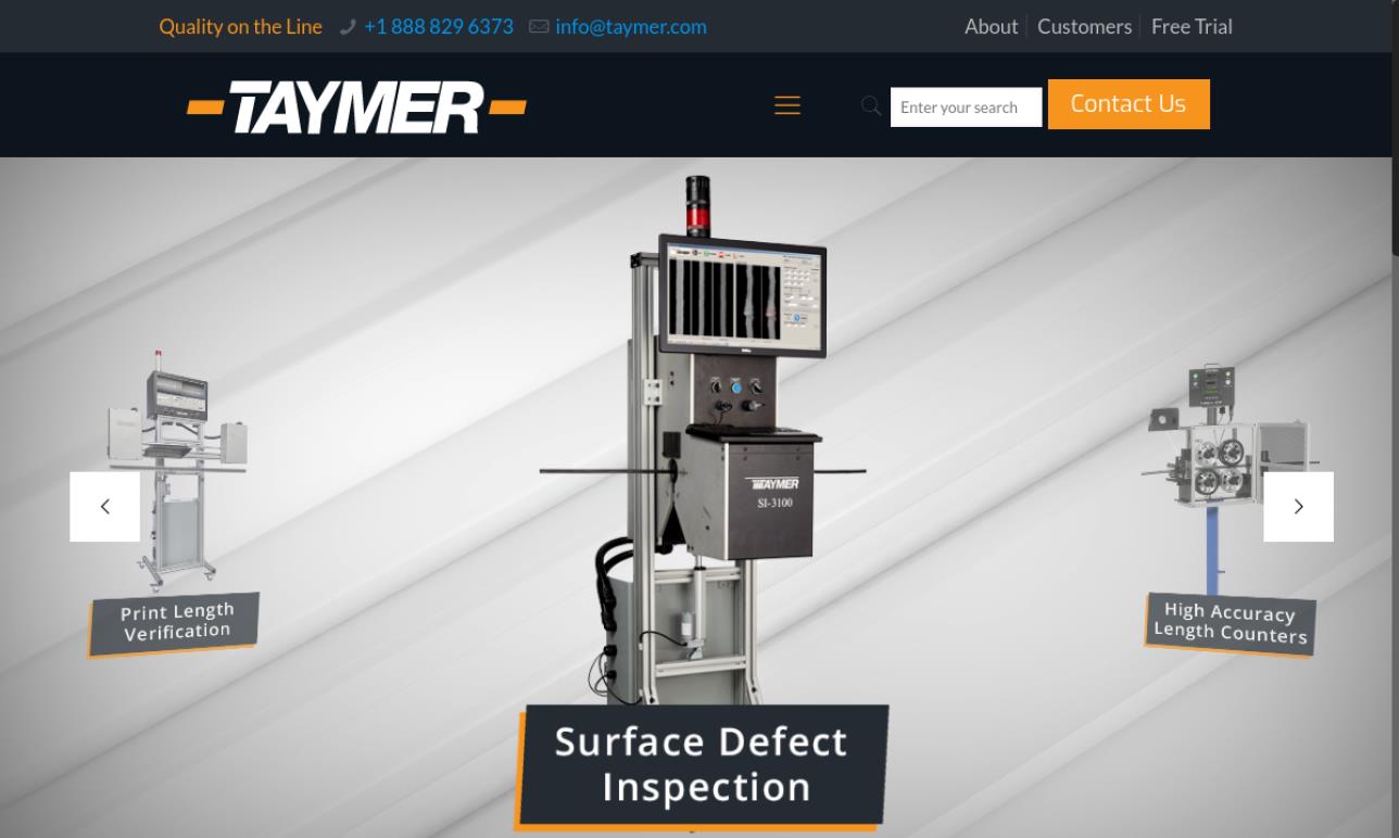 Taymer Industries Inc. | Marking Machinery Manufacturers